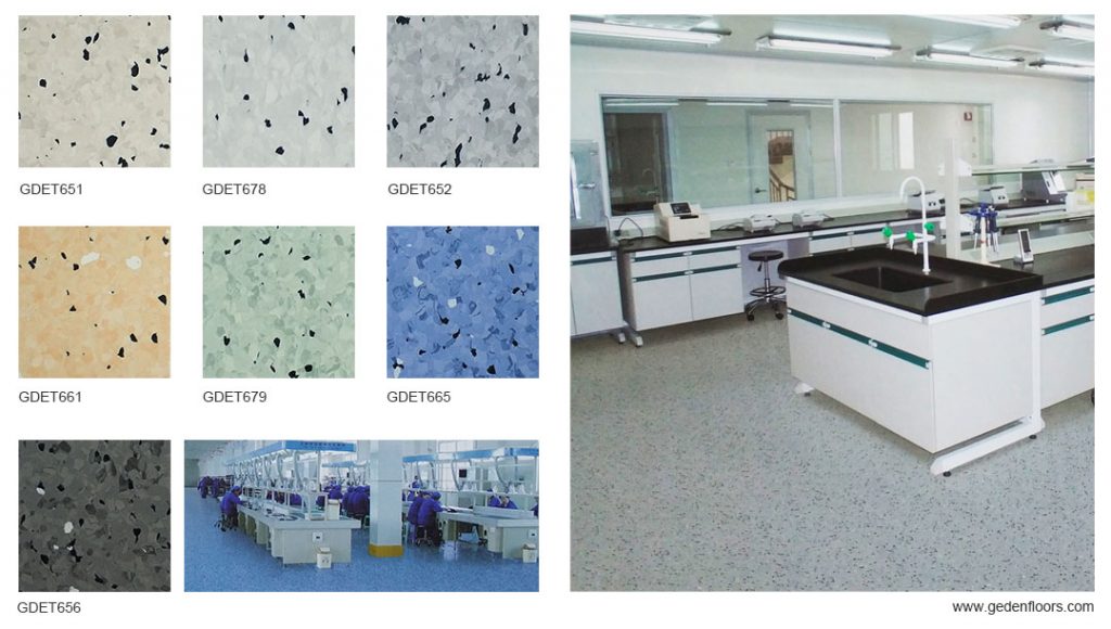 Conductive Anti-static Vinyl Flooring Rolls - Geden Floors