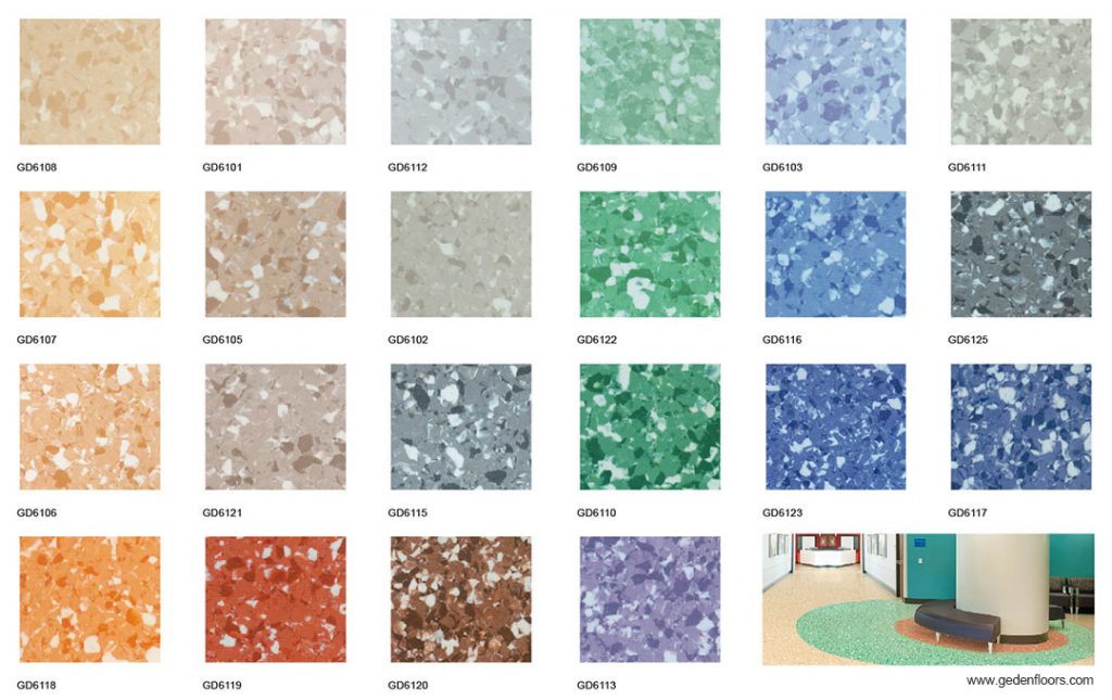 Homogeneous Vinyl Flooring Rolls Wholesale - Geden Floors