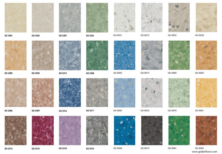 Homogeneous Vinyl Flooring Rolls Wholesale - Geden Floors